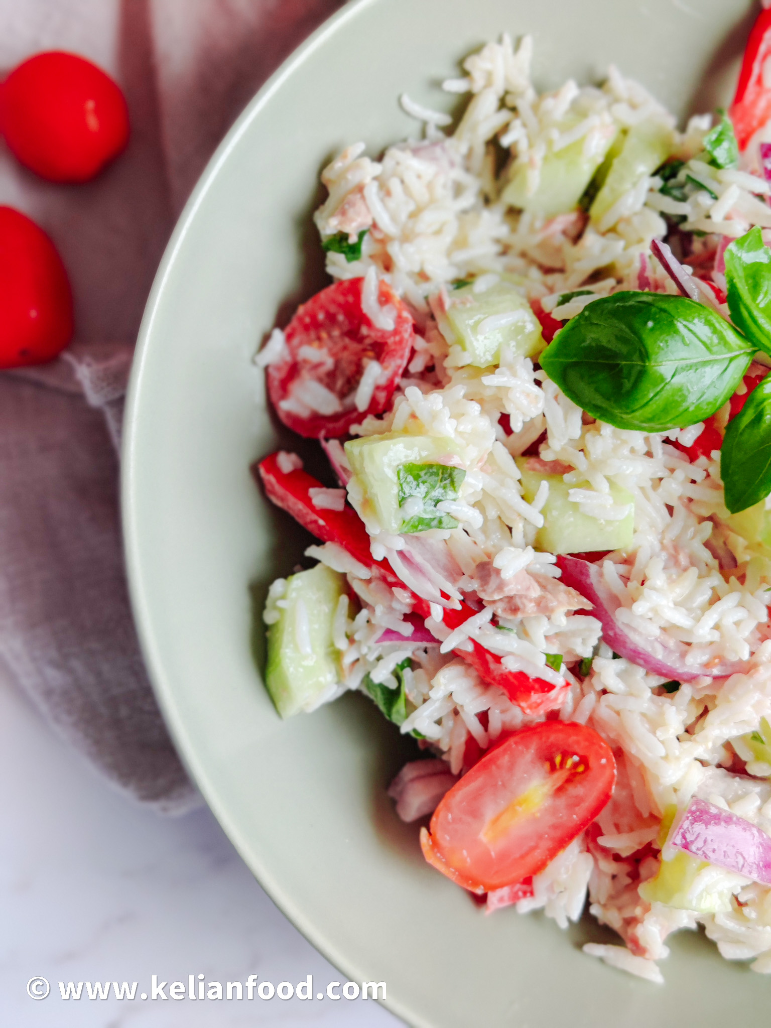 Easy Rice salad with tuna | Black Culture recipe